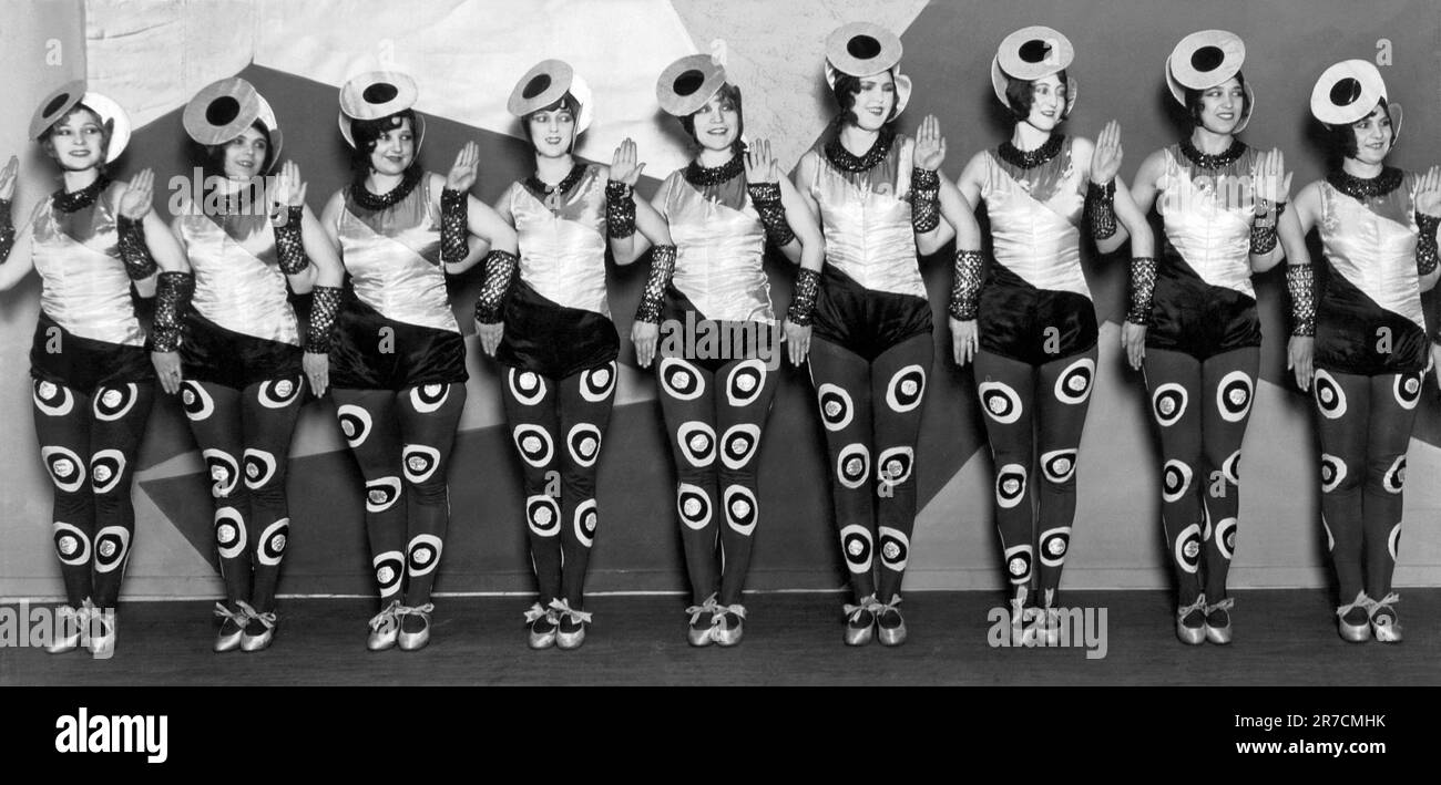 United States: c. 1928. A Fanchon & Marco production number Stock Photo ...