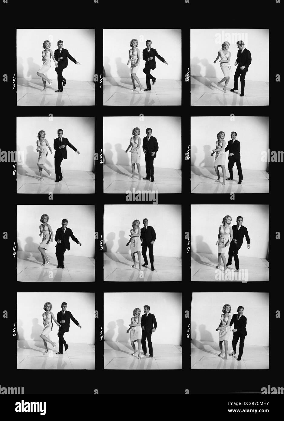United States: c. 1961 A series of photographs with a couple ...