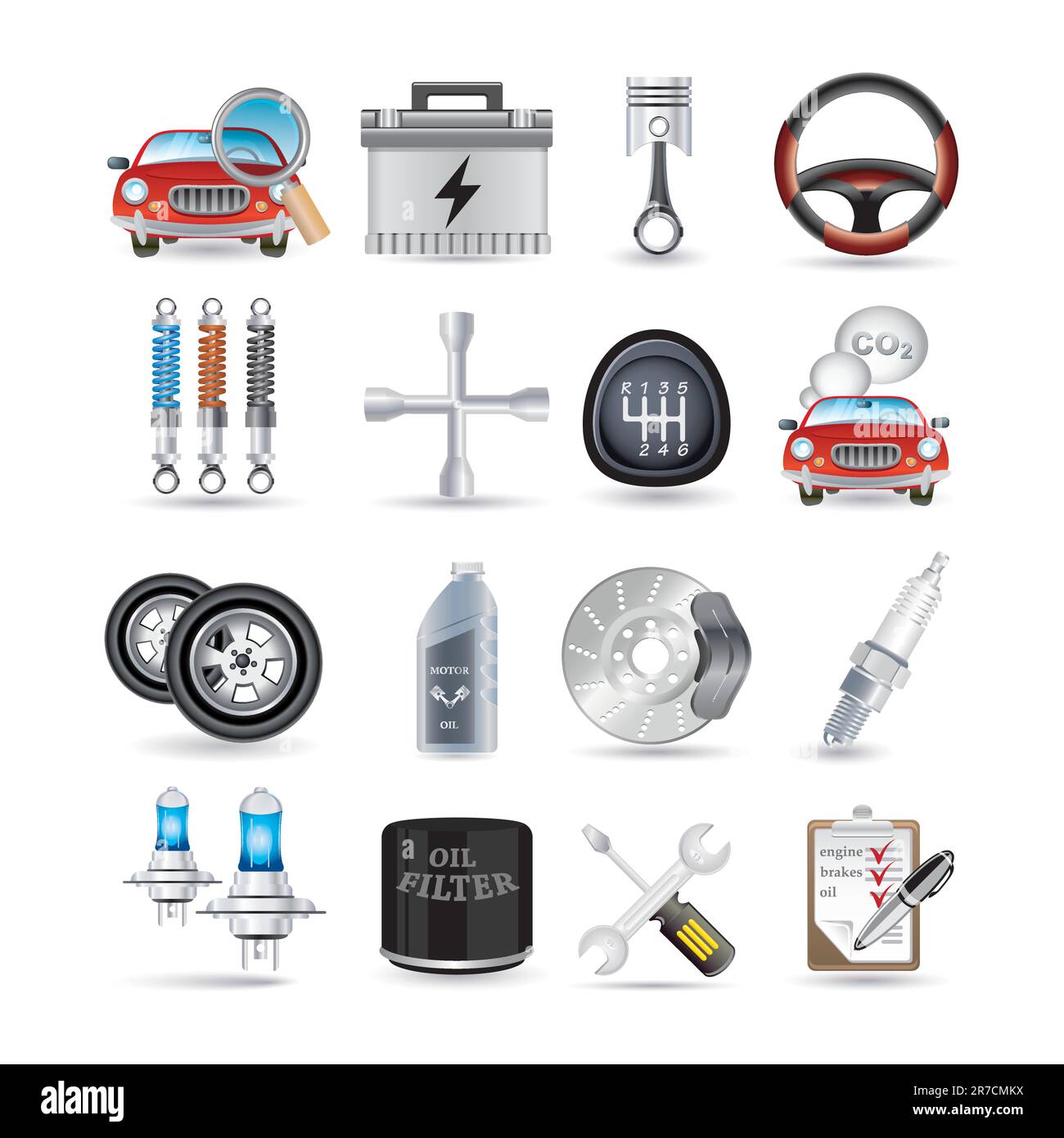 Car oil filter Stock Vector Images - Alamy