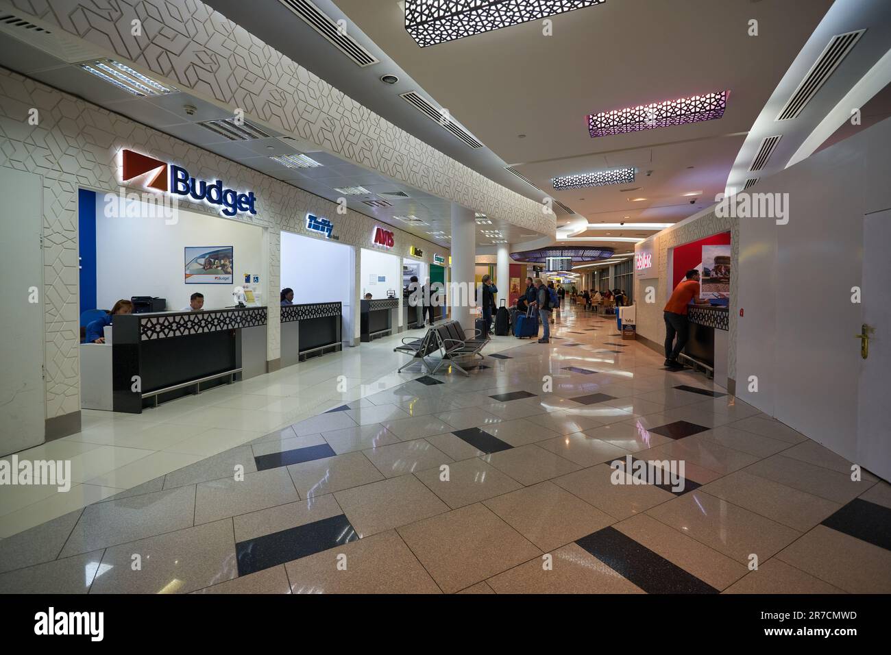 ABU DHABI, UAE - CIRCA JANUARY, 2020: interior shot of Abu Dhabi ...