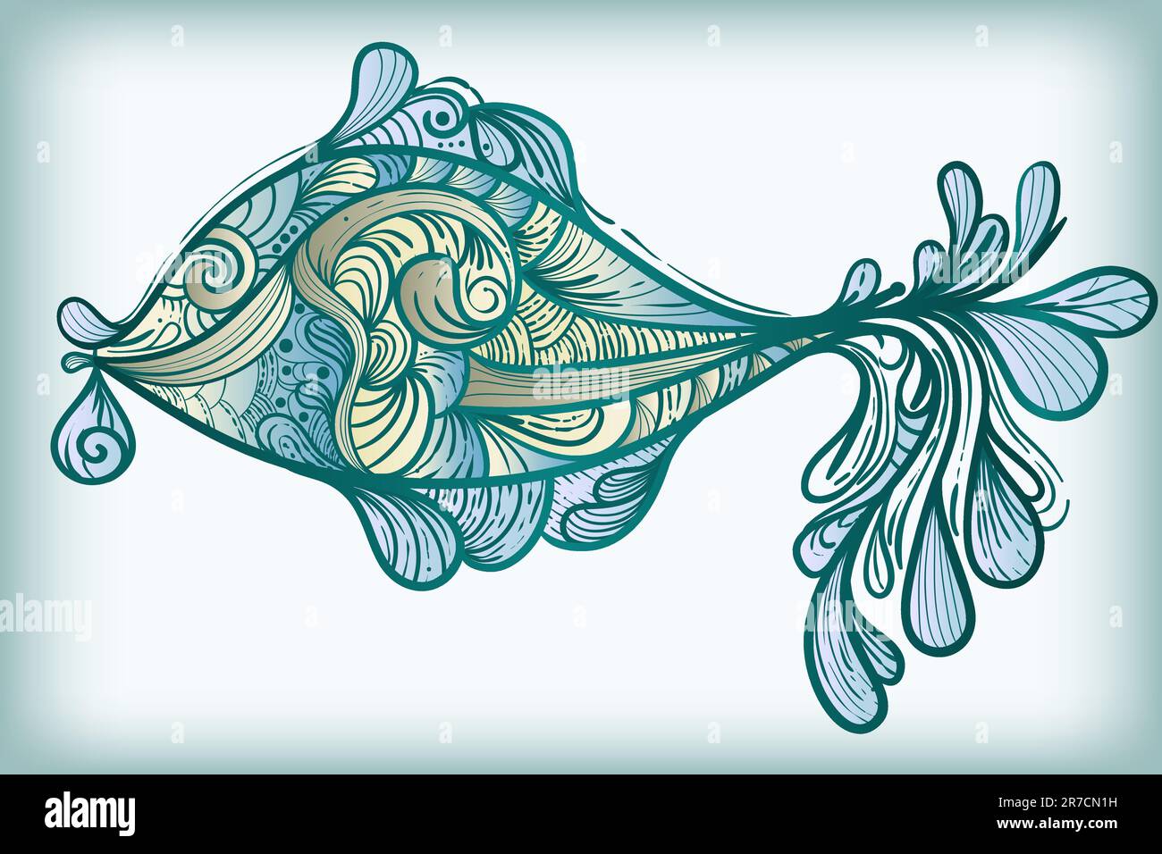 Hand drawn fish hi-res stock photography and images - Alamy