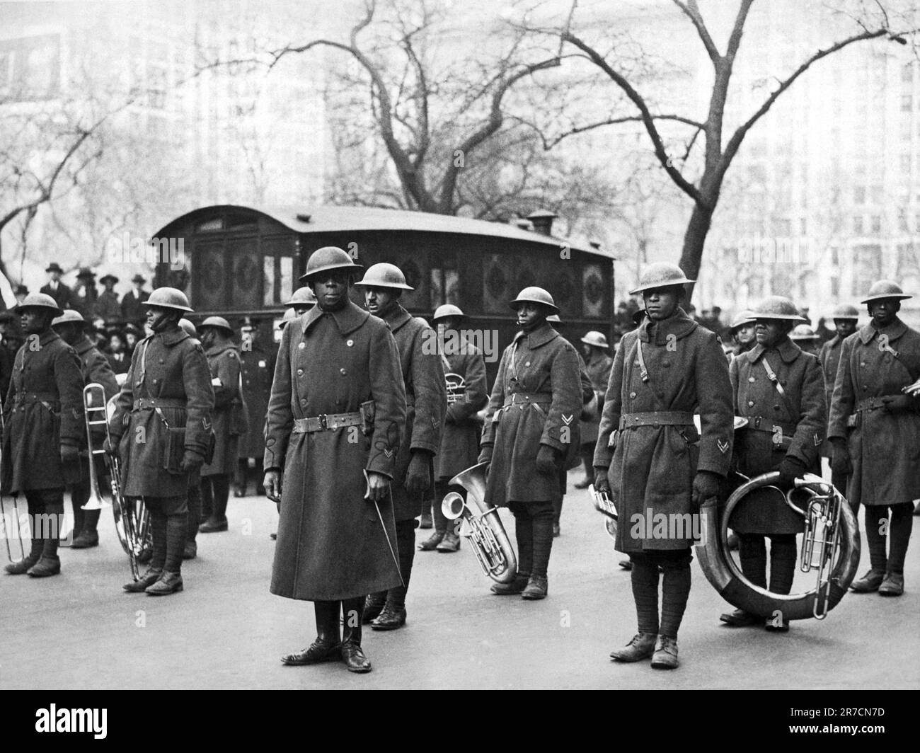 New York, New York: February 17, 1919 Lt. James Reese Europe and ...