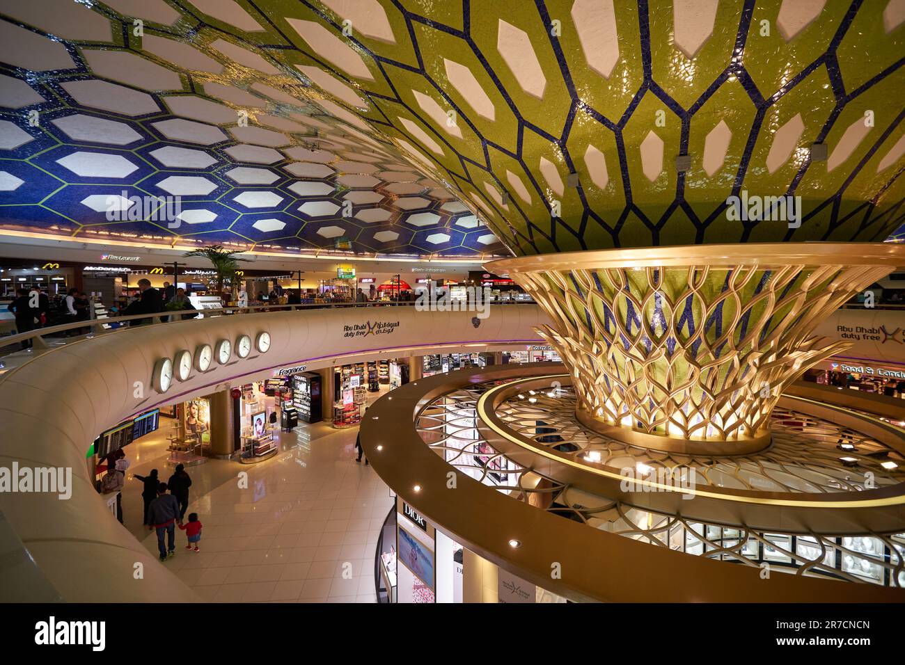 ABU DHABI, UAE - CIRCA JANUARY, 2020: interior shot of Abu Dhabi ...