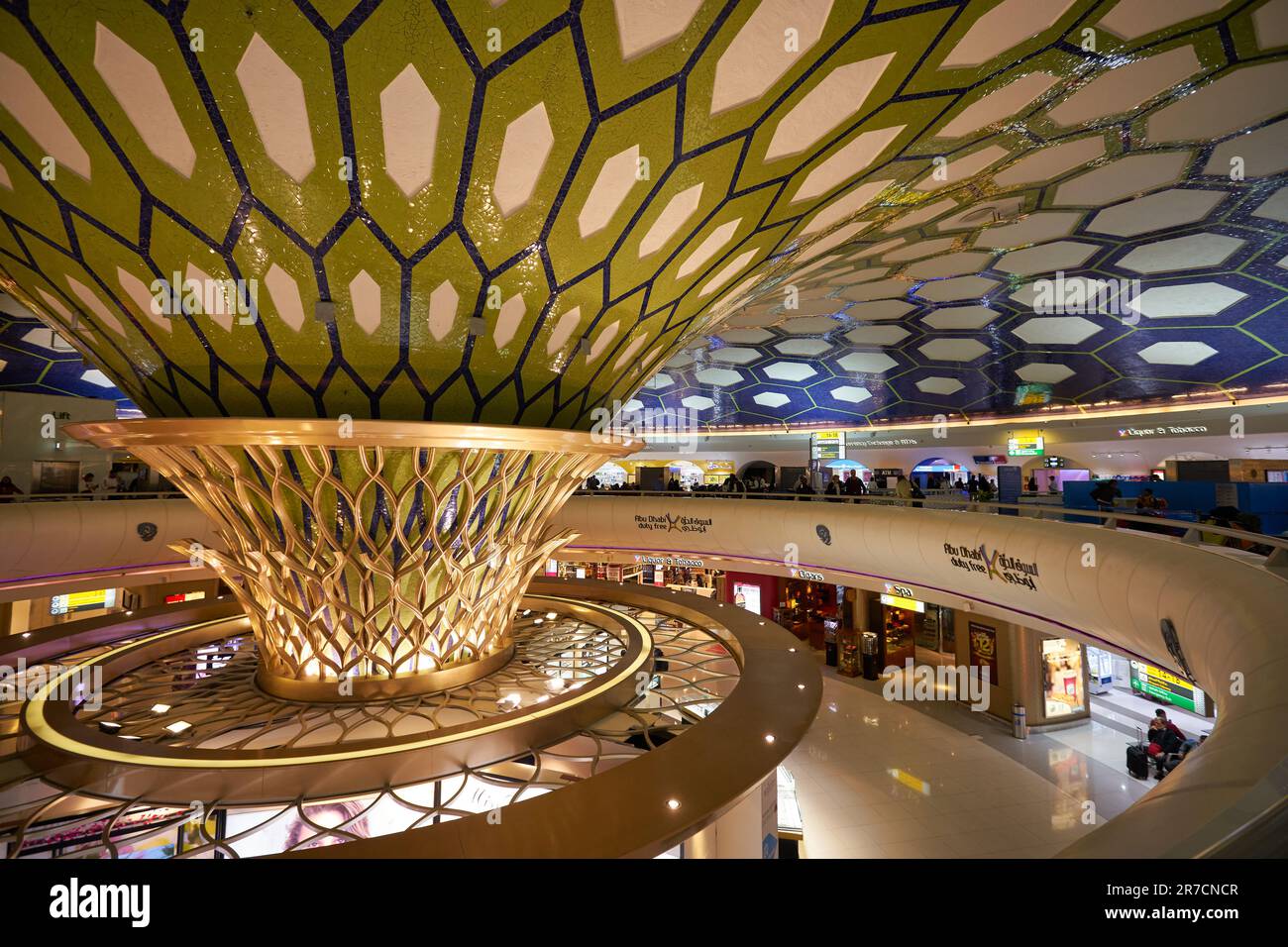 ABU DHABI, UAE - CIRCA JANUARY, 2020: interior shot of Abu Dhabi ...
