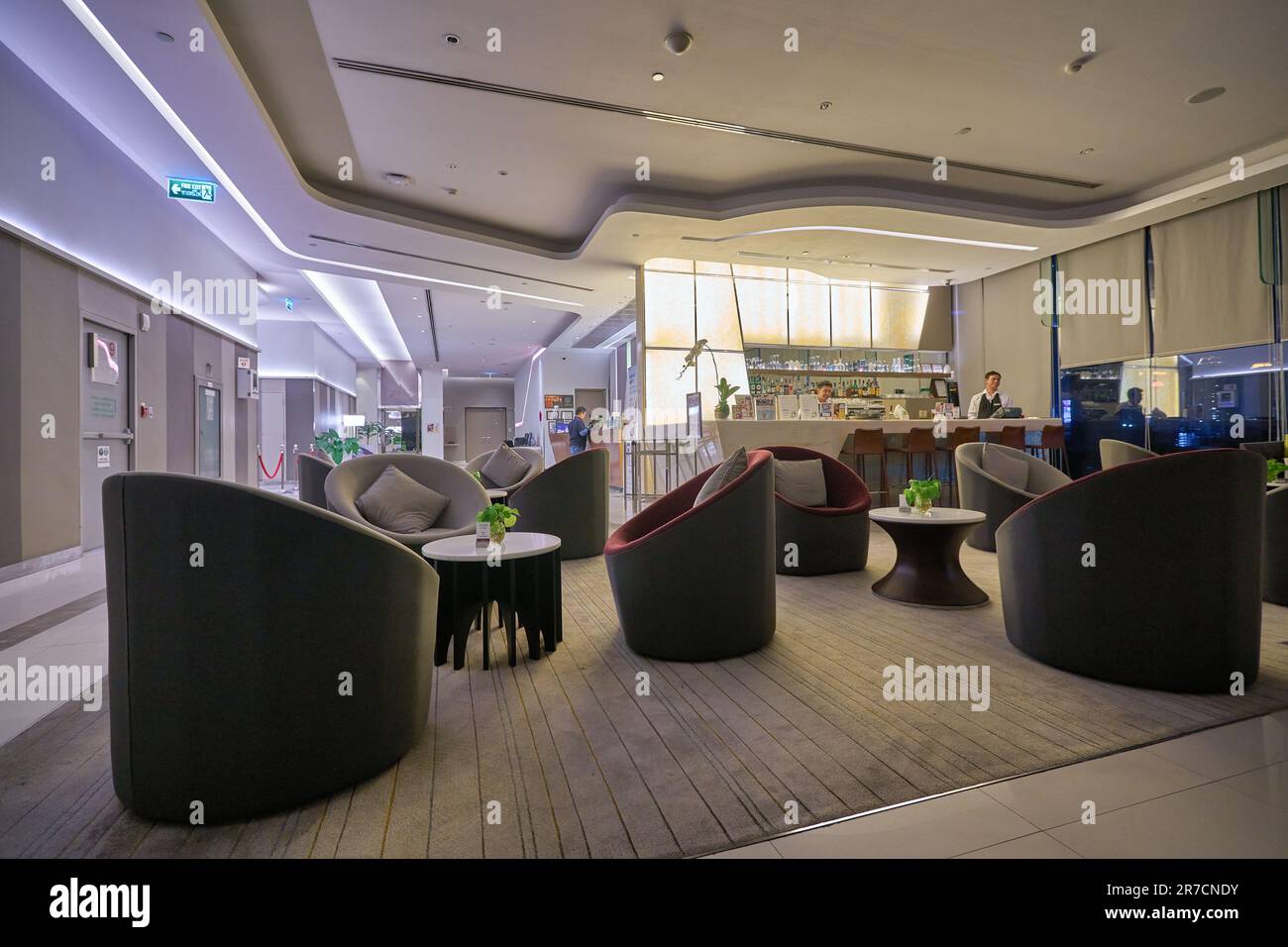 BANGKOK, THAILAND - CIRCA JANUARY, 2020: interior shot of Mercure ...