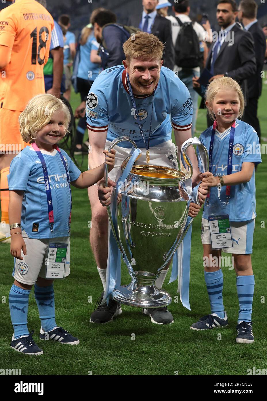 Istanbul, Turkey, 10th June 2023. Kevin De Bruyne of Manchester City ...