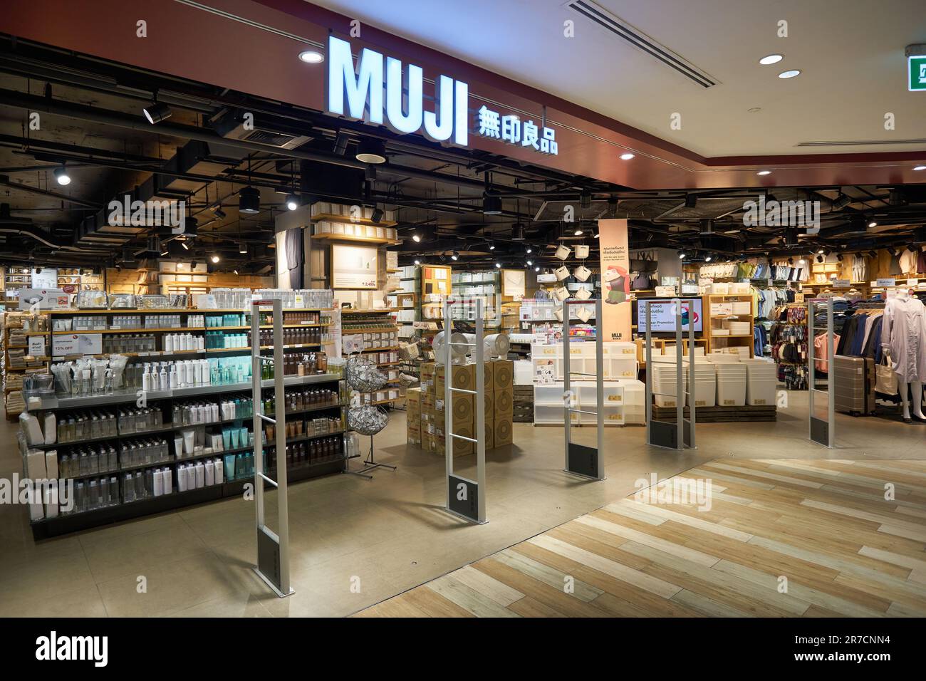 BANGKOK, THAILAND - CIRCA JANUARY, 2020: various goods displayed at ...