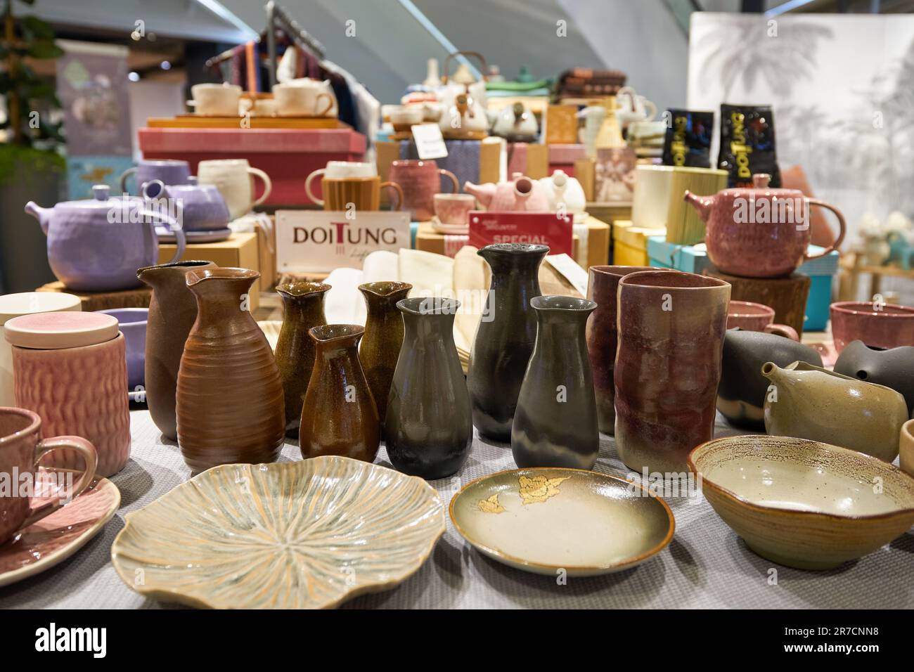 BANGKOK, THAILAND - CIRCA JANUARY, 2020: various kitchenware displayed ...