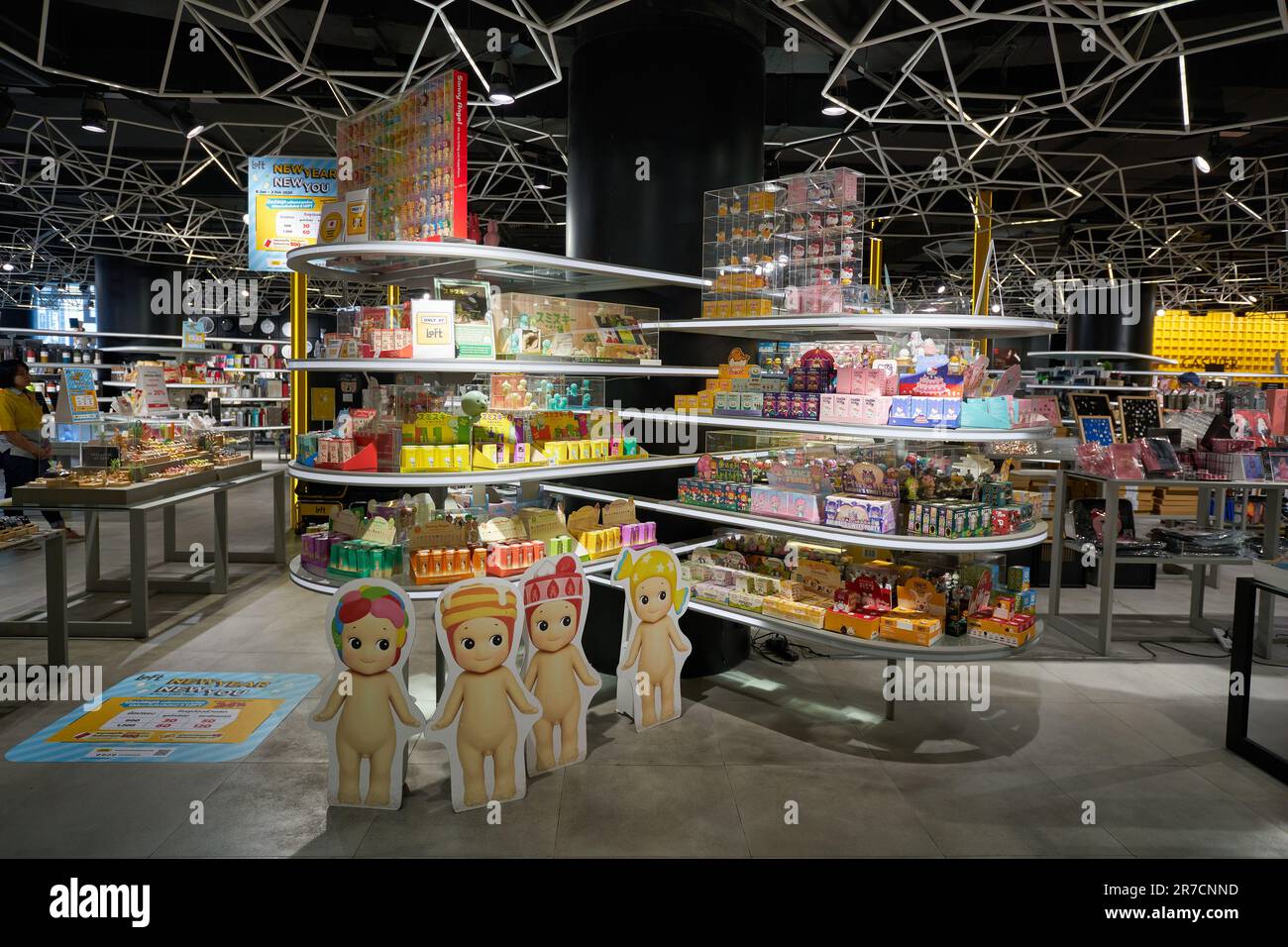 BANGKOK, THAILAND - CIRCA JANUARY, 2020: various goods displayed at Loft store in Siam Discovery ...