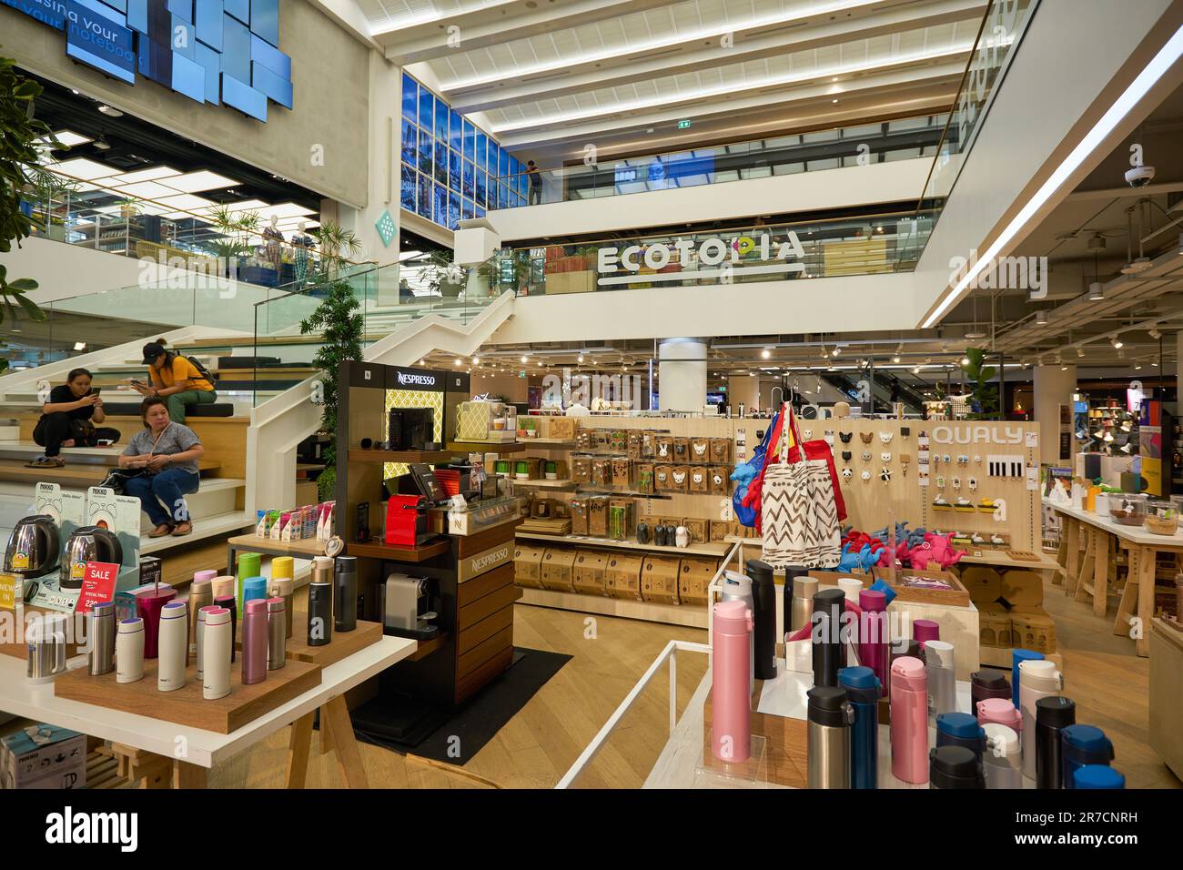 BANGKOK, THAILAND - CIRCA JANUARY, 2020: interior shot of Siam ...
