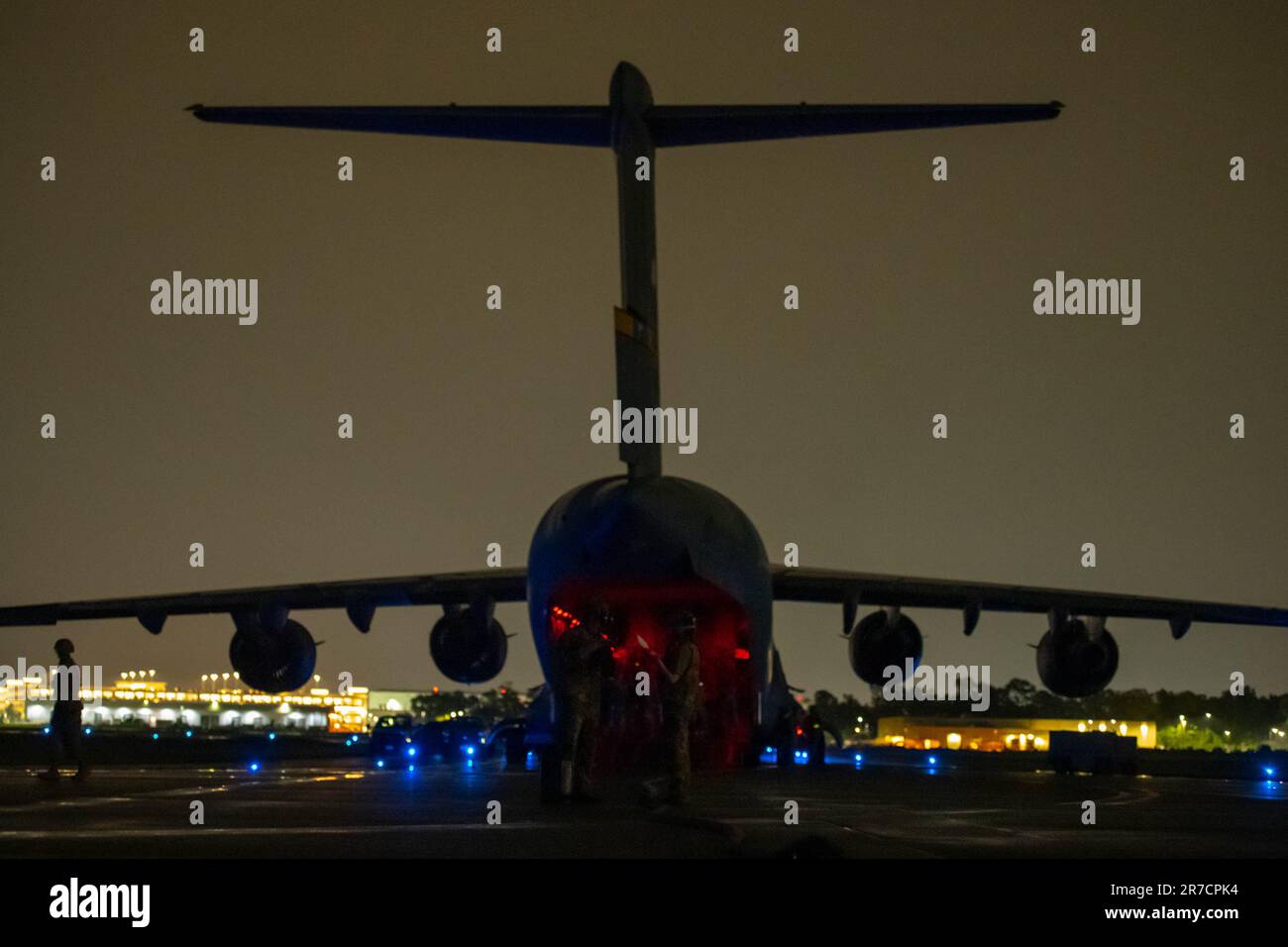 U.S. Air Force Airmen conduct Forward Air Refueling Point (FARP ...