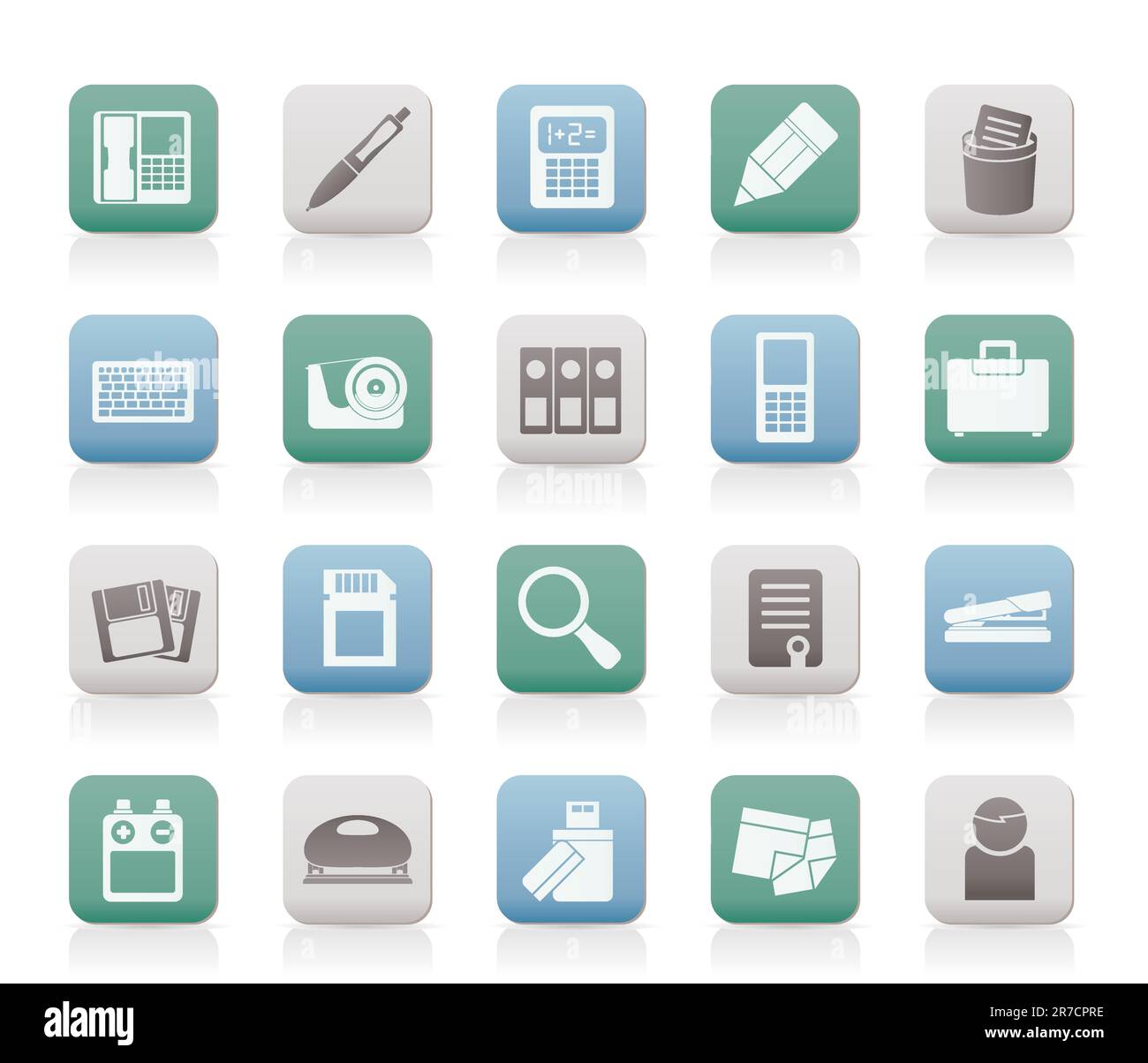 Punch card image Stock Vector Images - Alamy