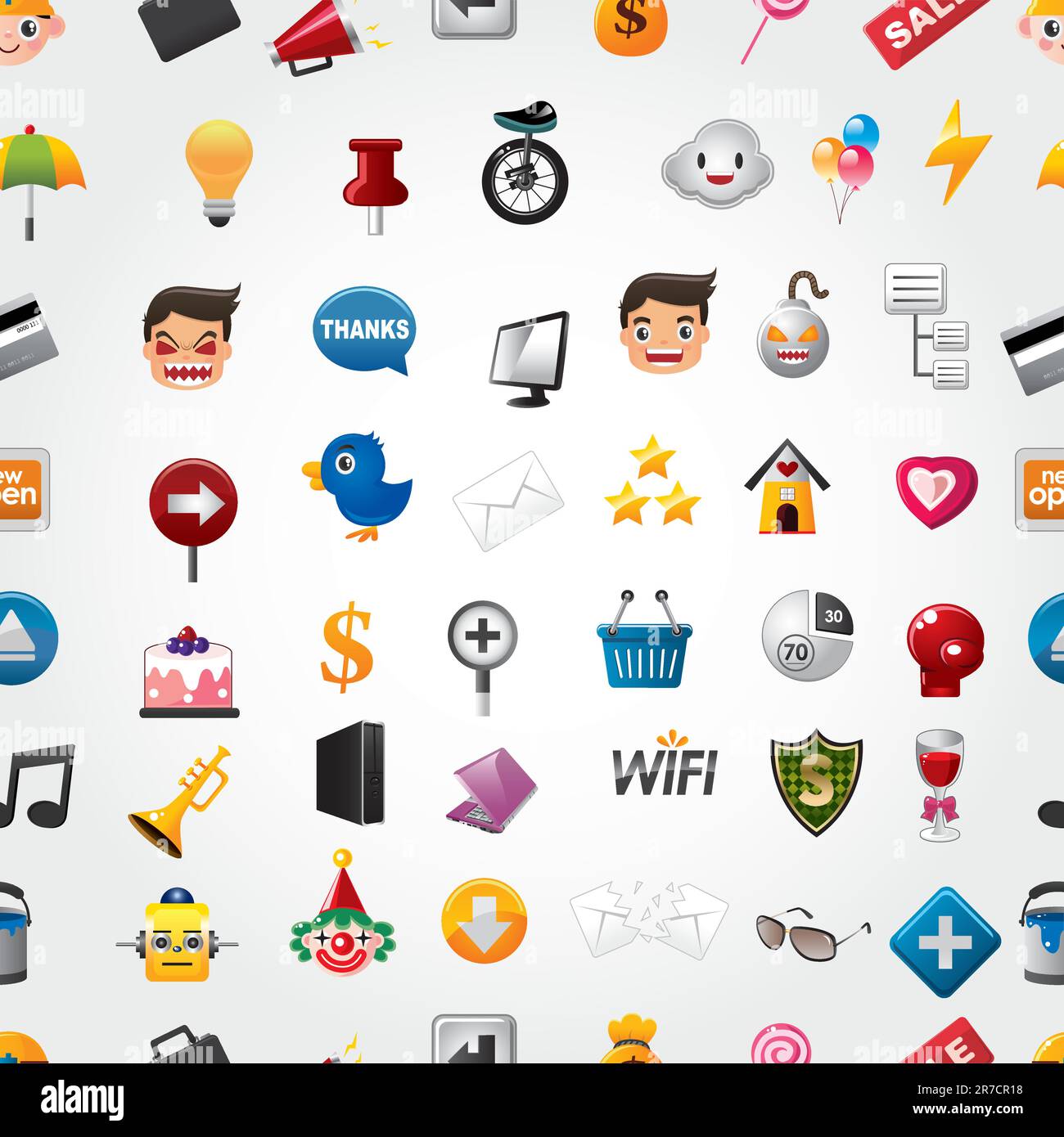 Monitor chart pattern vector hi-res stock photography and images - Alamy