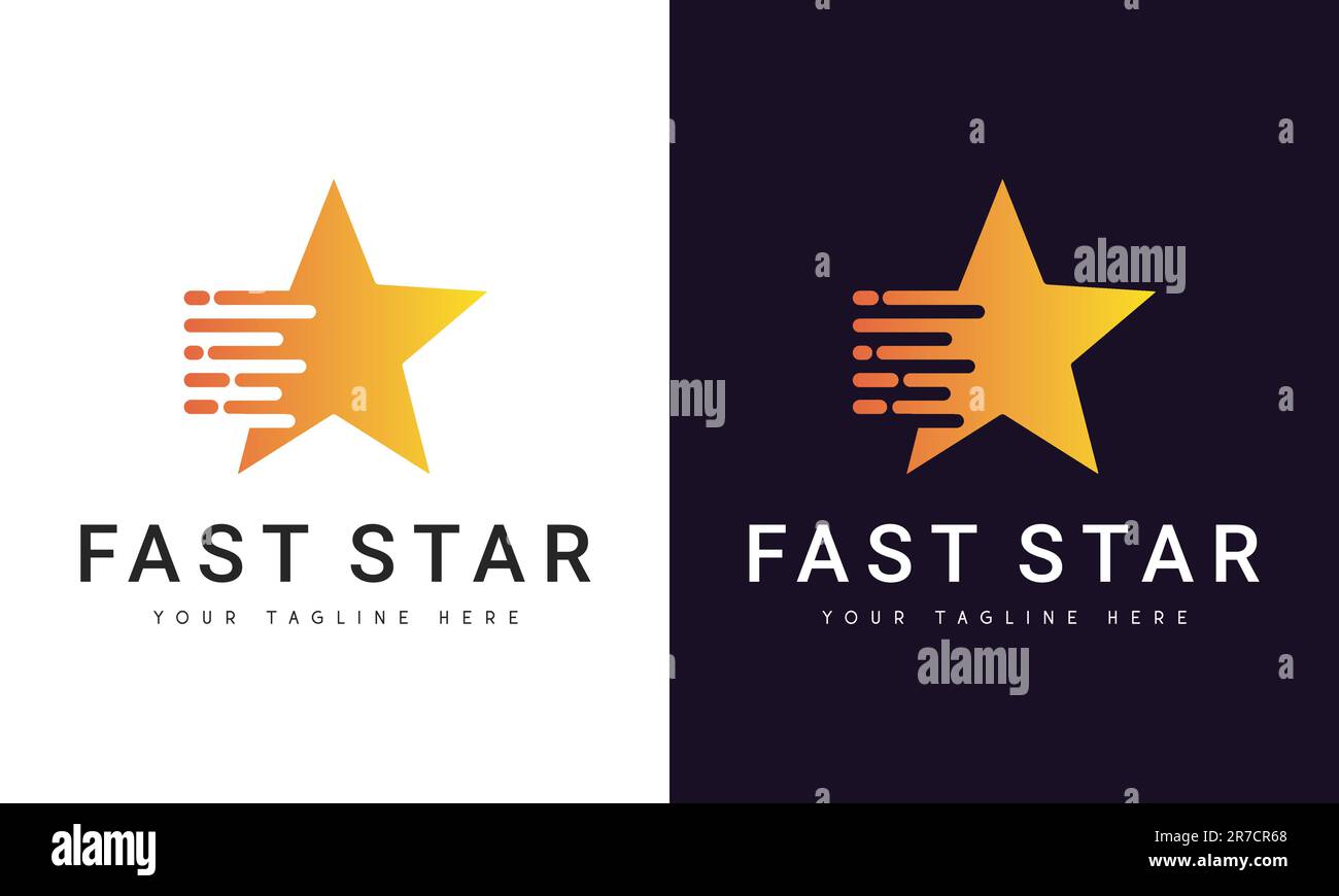 Modern star symbol logo Stock Vector Images - Alamy
