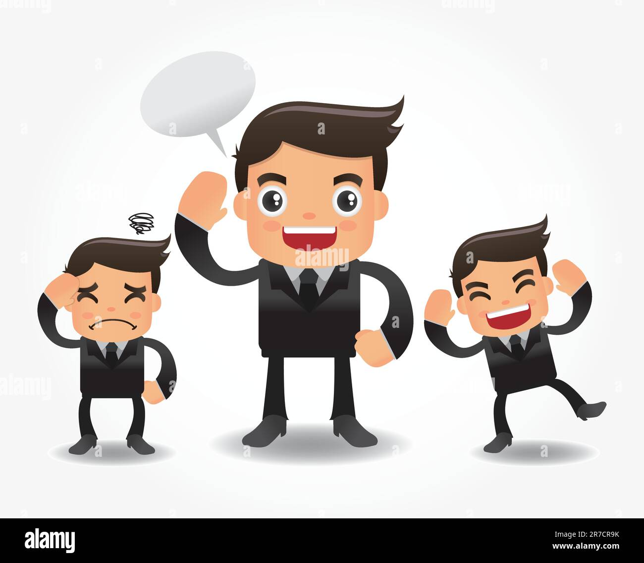 cartoon office worker icon Stock Vector Image & Art - Alamy