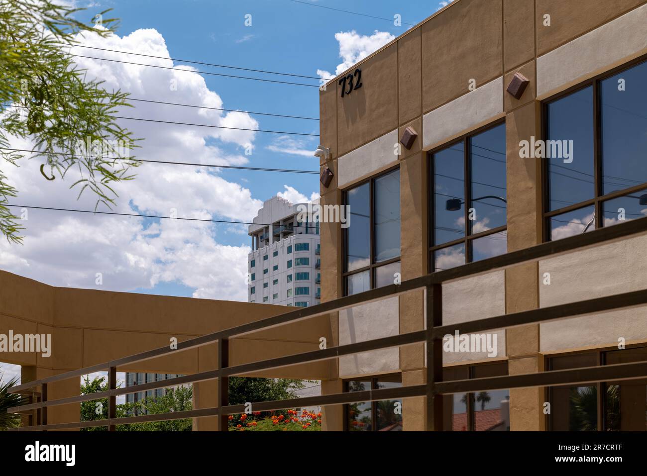Commercial office buildings, Las Vegas, Nevada Stock Photo - Alamy