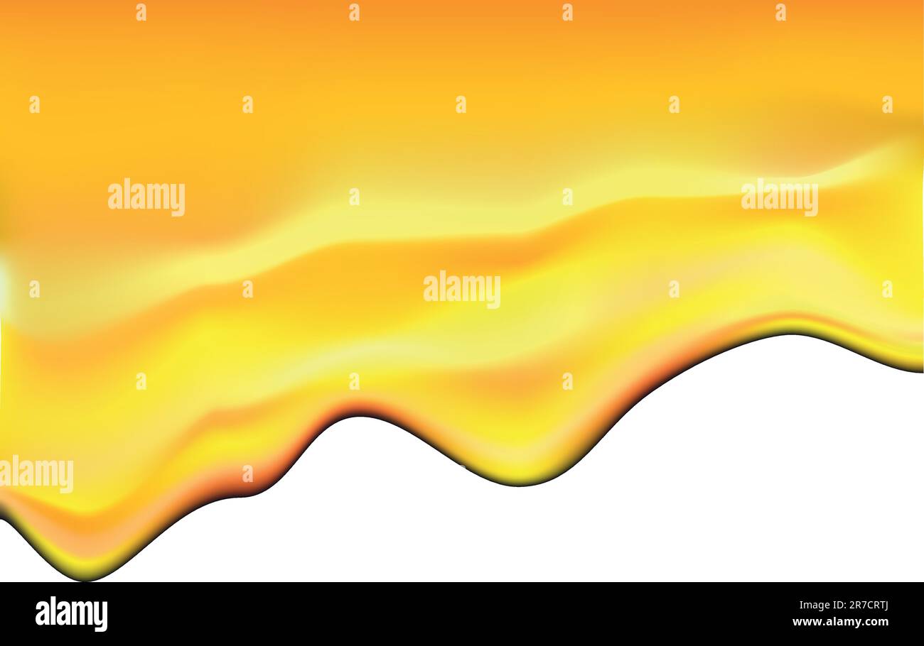 illustration of flowing honey Stock Vector Image & Art - Alamy