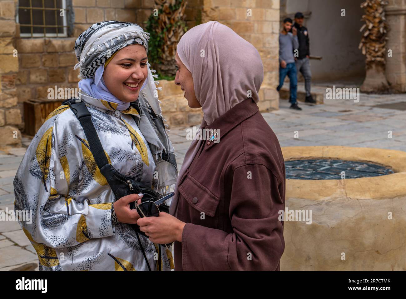NABI MUSA MOSQUE (1200 CE) JUDEAN DESERT ISRAEL Stock Photo - Alamy