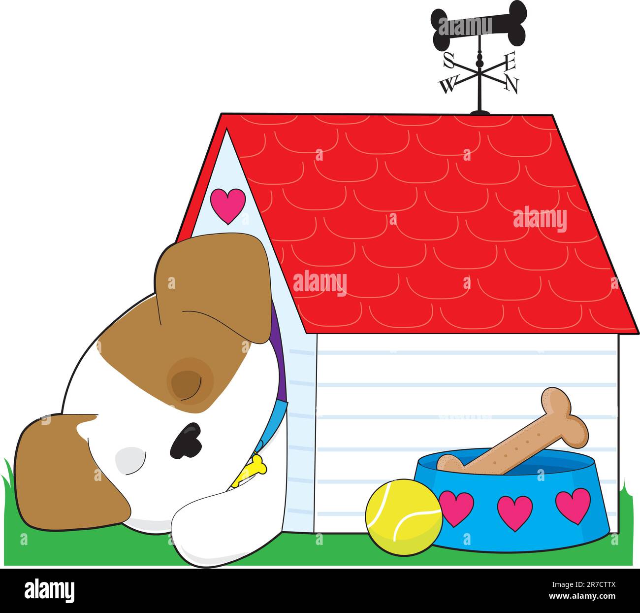Dog shaped house Stock Vector Images - Alamy