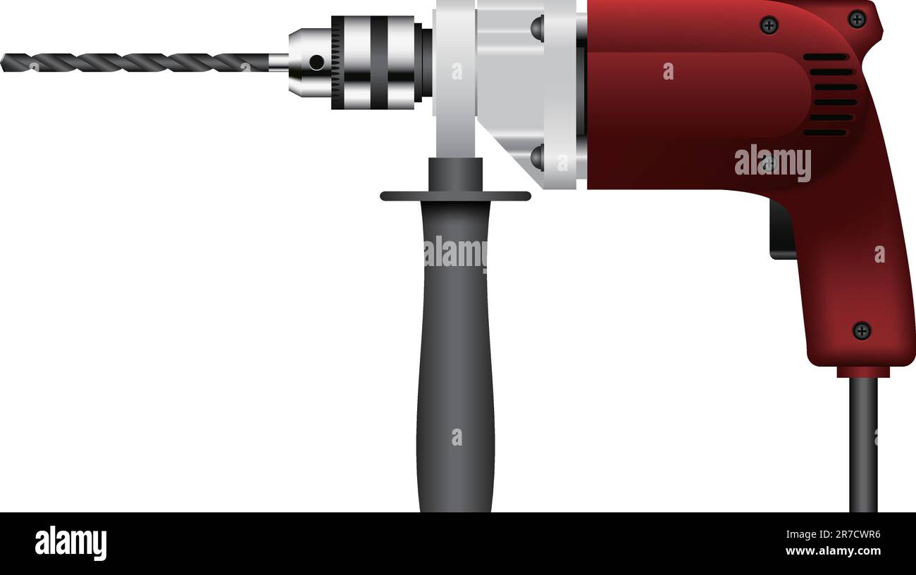 Powerful drill Stock Vector Images - Alamy