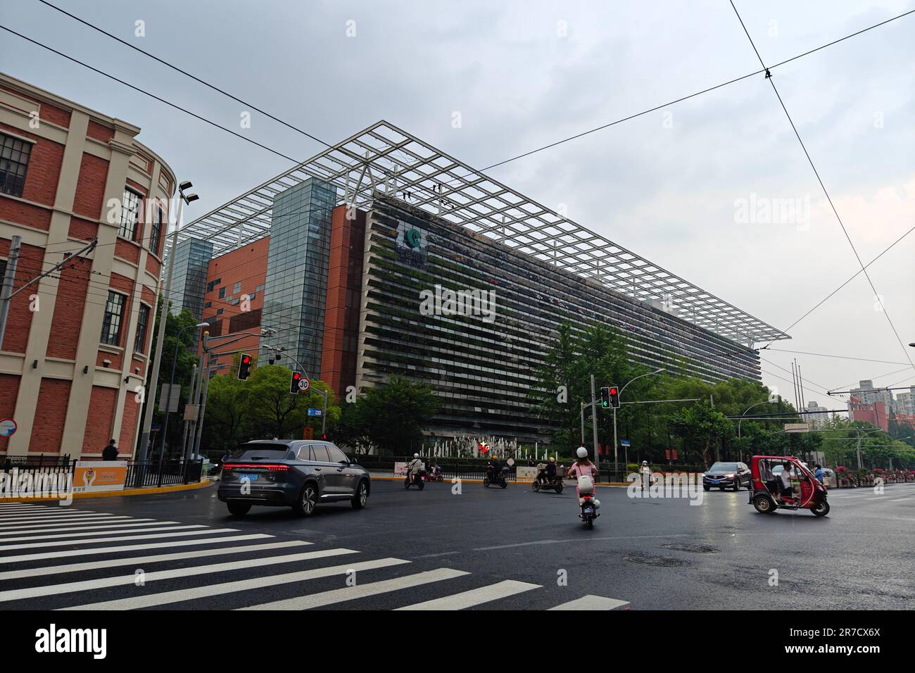 SHANGHAI, CHINA - JUNE 14, 2023 - A view of the factory area of China ...