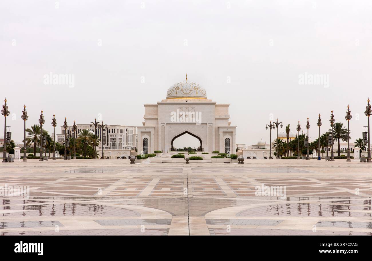 Qasr Al Watan Presidential Palace exterior Abu Dhabi Abu Dabi, UAE ...