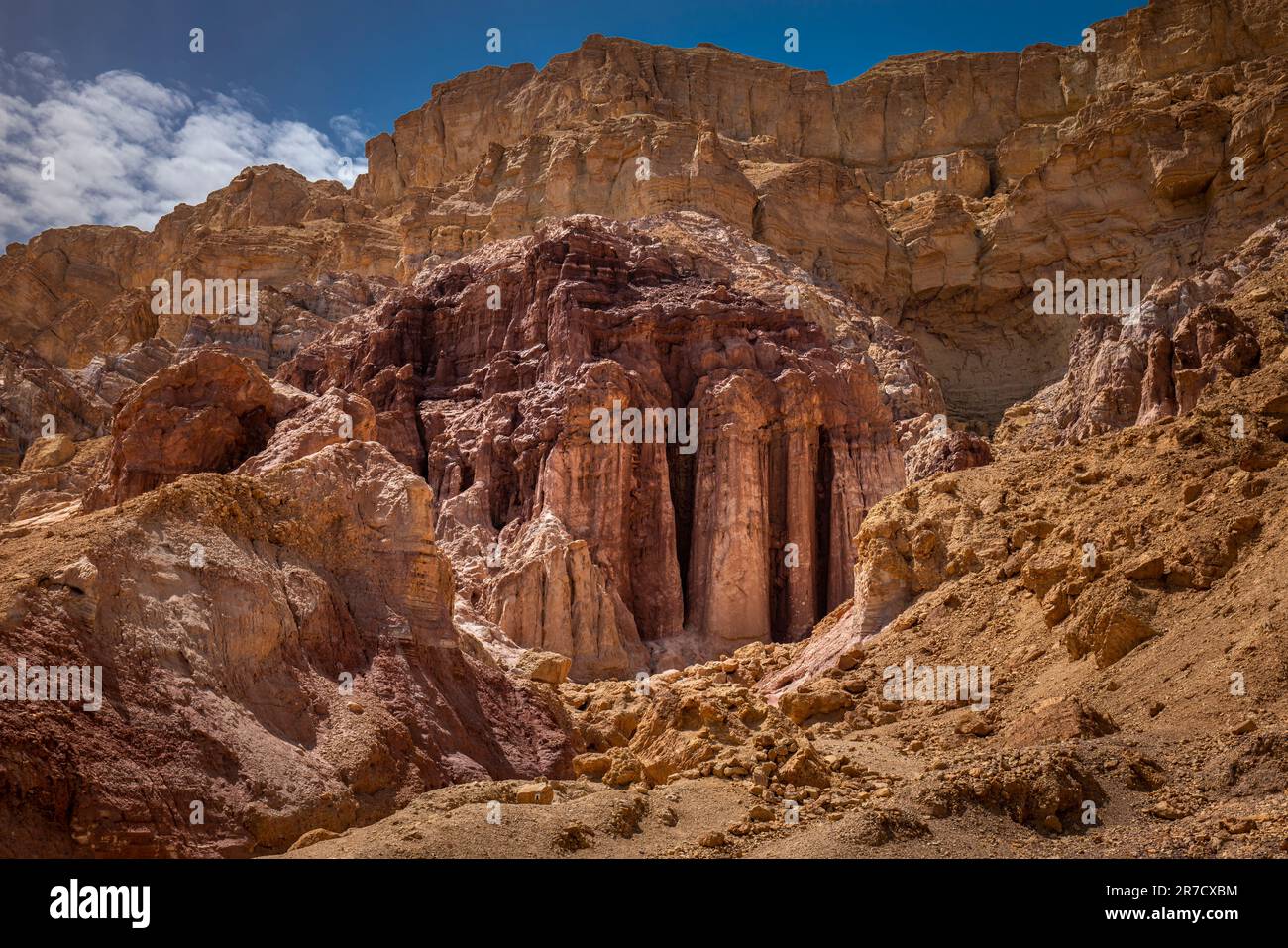 AMRAM PILLARS EILAT MOUNTAINS NATURE RESERVE EILAT NEGEV ISRAEL Stock ...