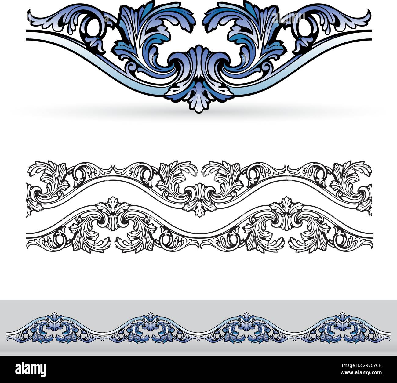 Floral number four design hi-res stock photography and images - Alamy