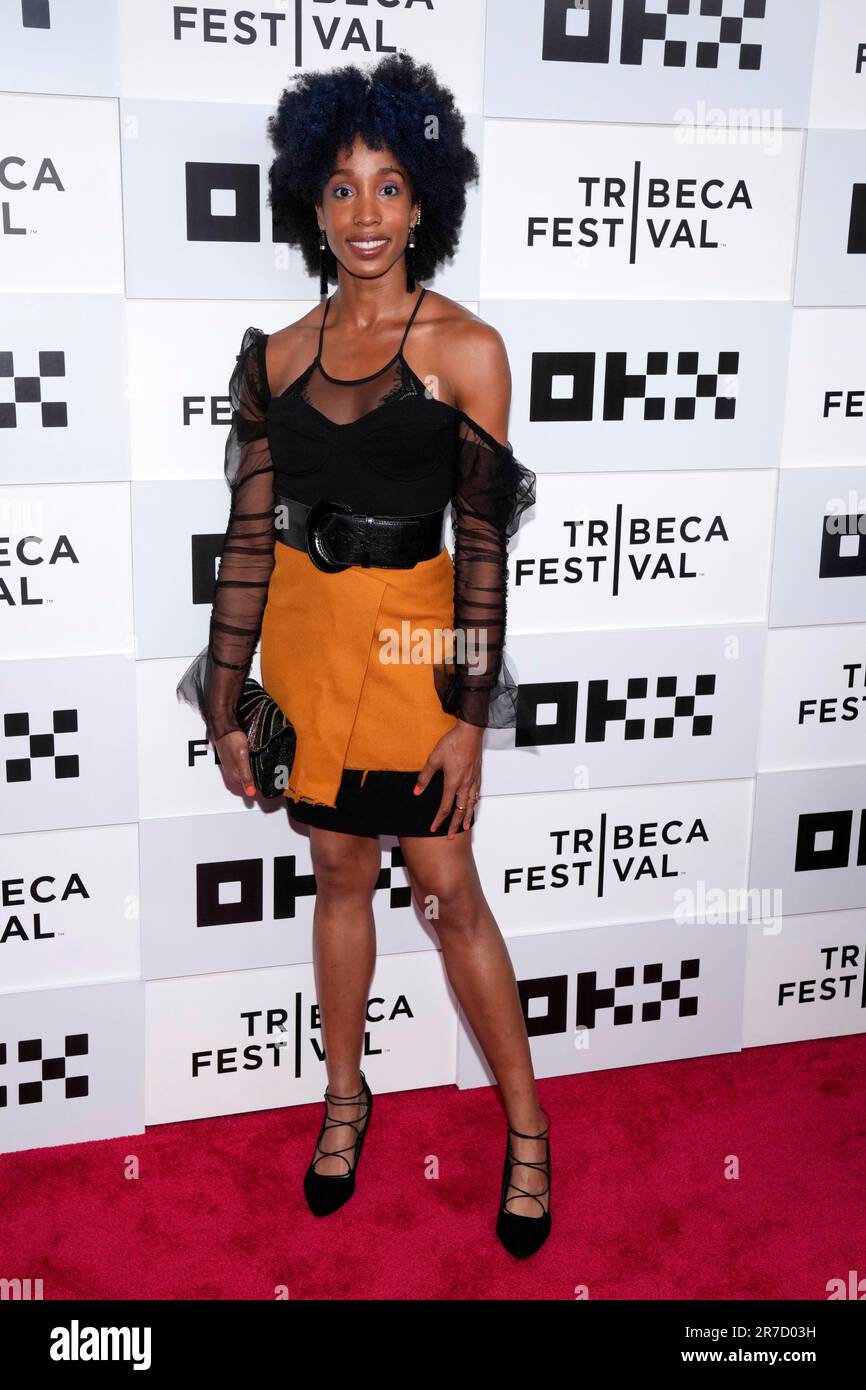 Erica J Green attends the premiere of "The Perfect Find" at the BMCC ...