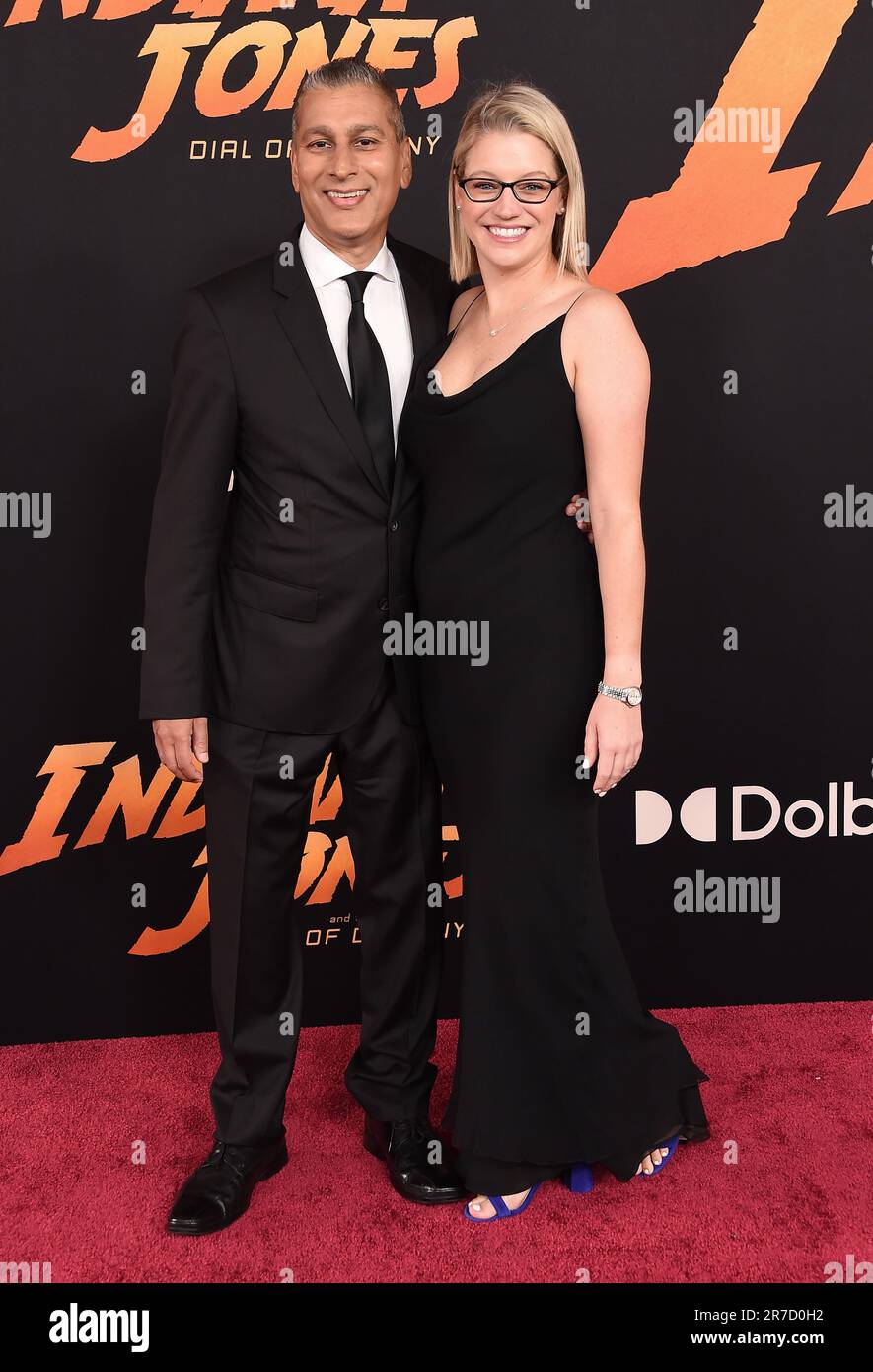 Hollywood, USA. 14th June, 2023. Raj Singh arriving at Lucasfilm's' Indiana Jones and the Dial ...