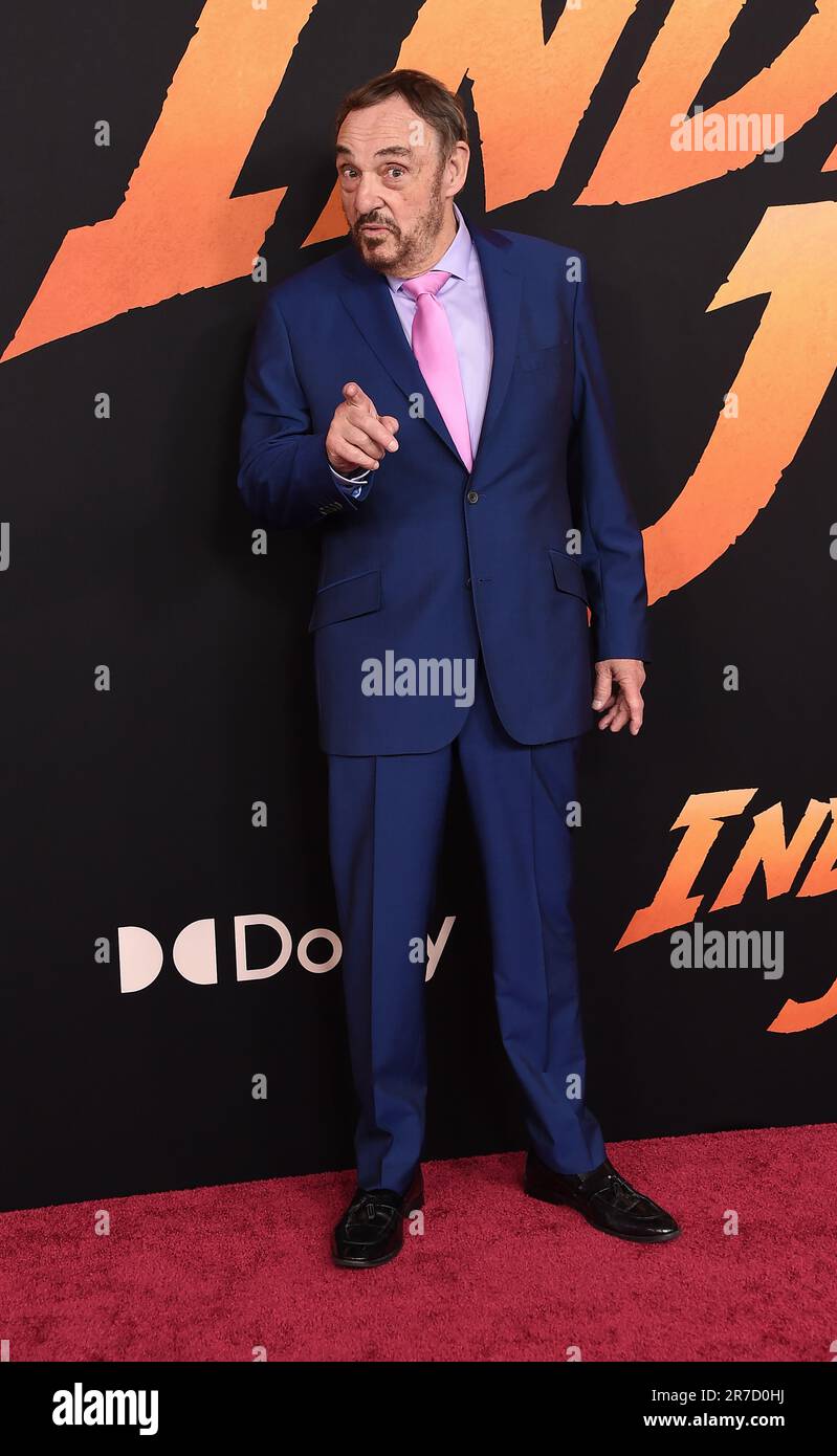 Hollywood, USA. 14th June, 2023. John Rhys-Davies arriving at Lucasfilm ...