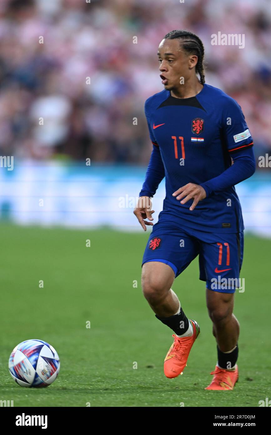 Rotterdam, Netherlands. June 14, 2023. Xavi Simons (Netherlands) during ...