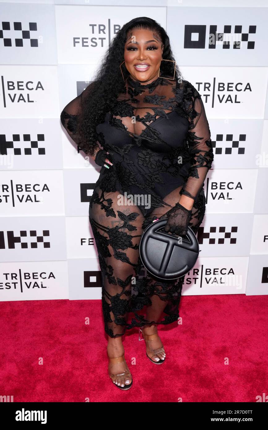 Ts Madison Hinton attends the premiere of "The Perfect Find" at the ...