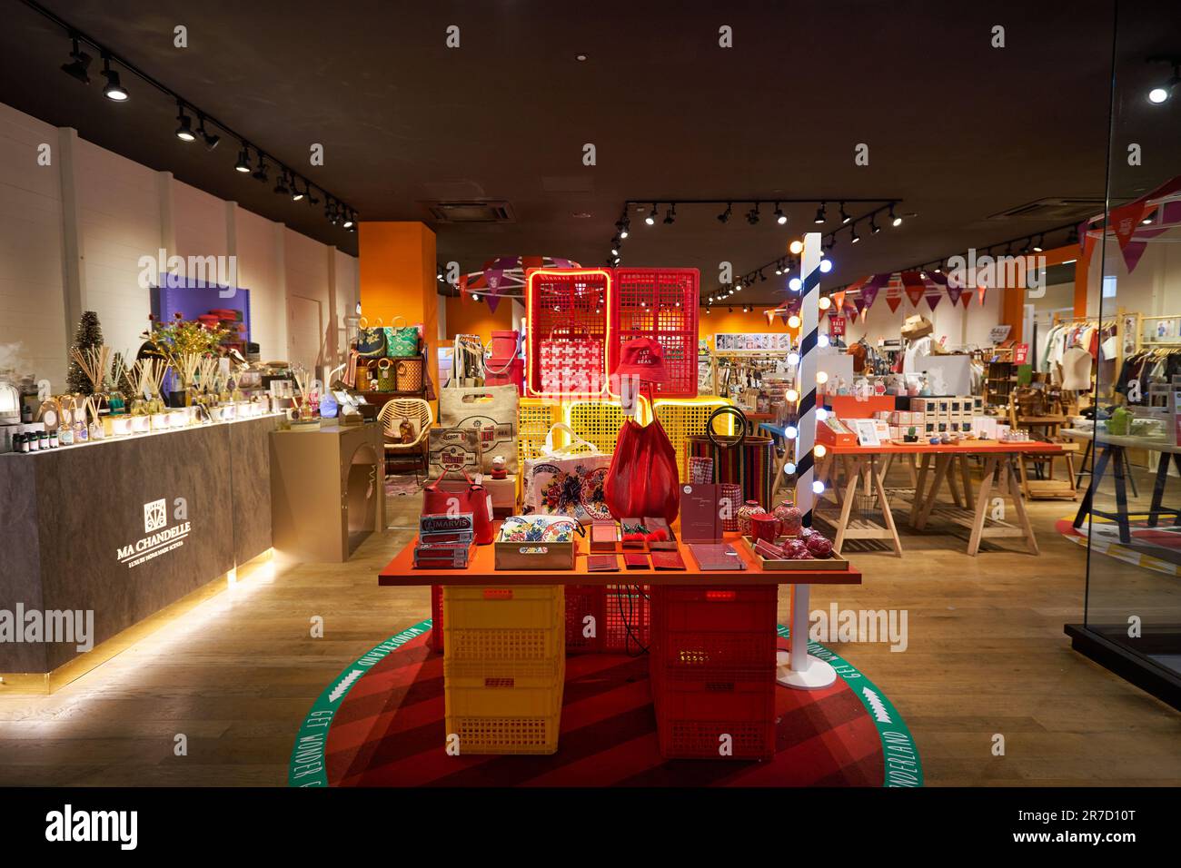 BANGKOK, THAILAND - CIRCA JANUARY, 2020: interior shot of the store in ...