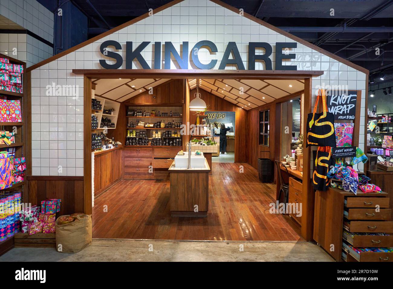 BANGKOK, THAILAND - CIRCA JANUARY, 2020: interior shot of Lush store in ...