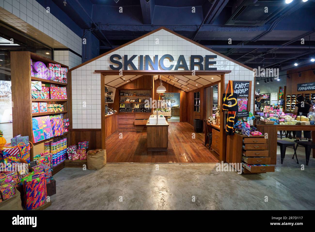 BANGKOK, THAILAND - CIRCA JANUARY, 2020: interior shot of Lush store in ...