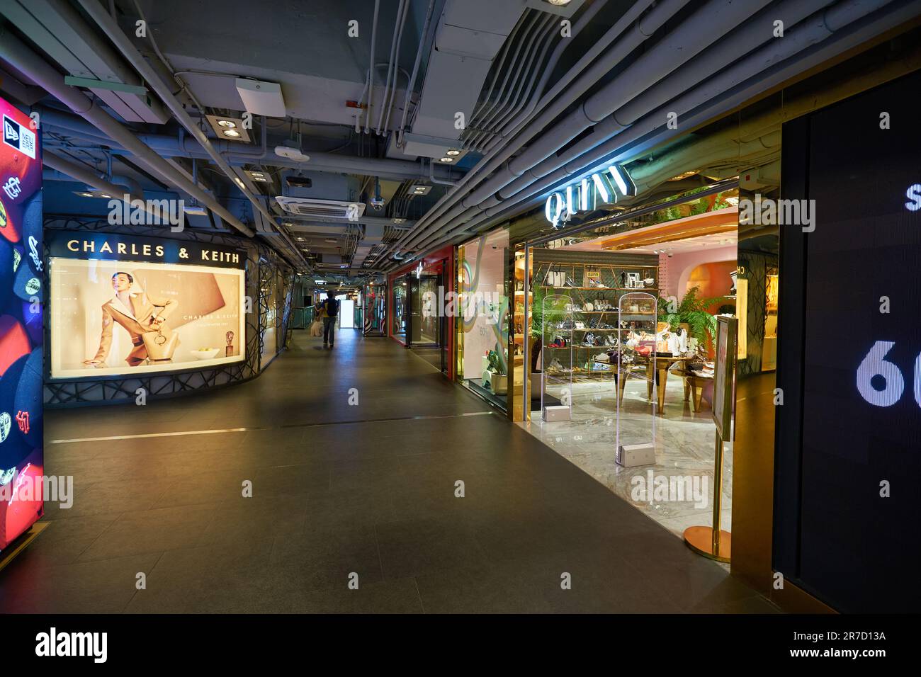BANGKOK, THAILAND - CIRCA JANUARY, 2020: interior shot of Siam Center shopping centre Stock ...