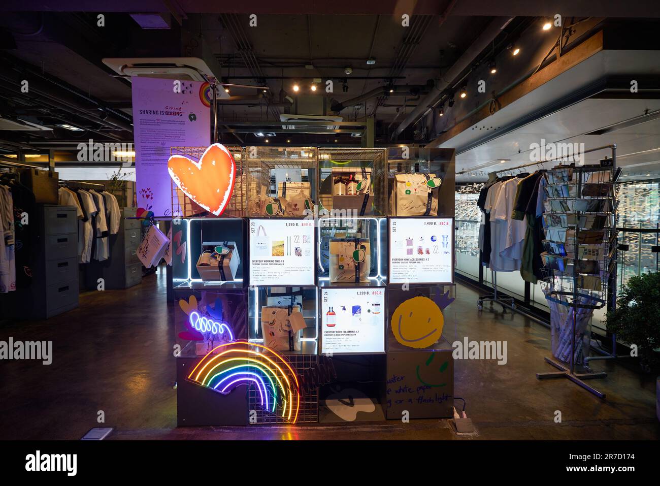 BANGKOK, THAILAND - CIRCA JANUARY, 2020: interior shot of the store in ...