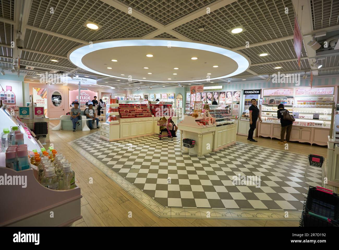 BANGKOK, THAILAND - CIRCA JANUARY, 2020: cosmetic products displayed at ...