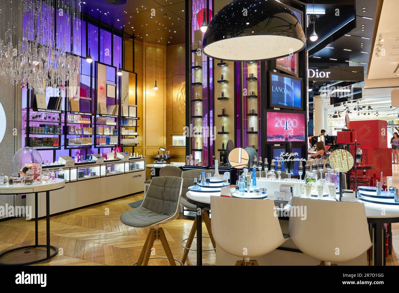 BANGKOK, THAILAND - CIRCA JANUARY, 2020: Lancome cosmetics displayed at ...