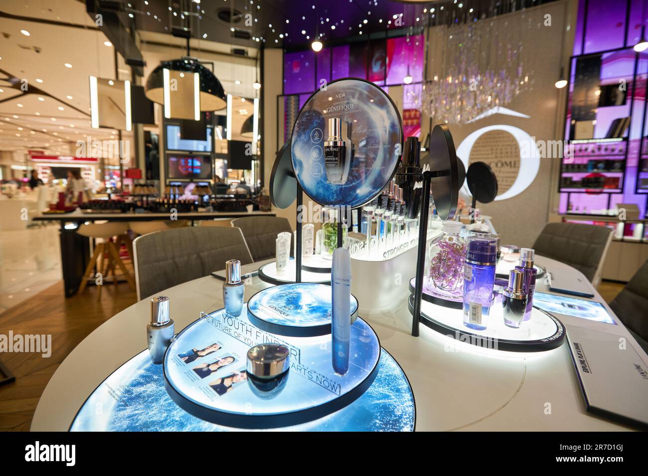 BANGKOK, THAILAND - CIRCA JANUARY, 2020: Lancome cosmetics displayed at ...