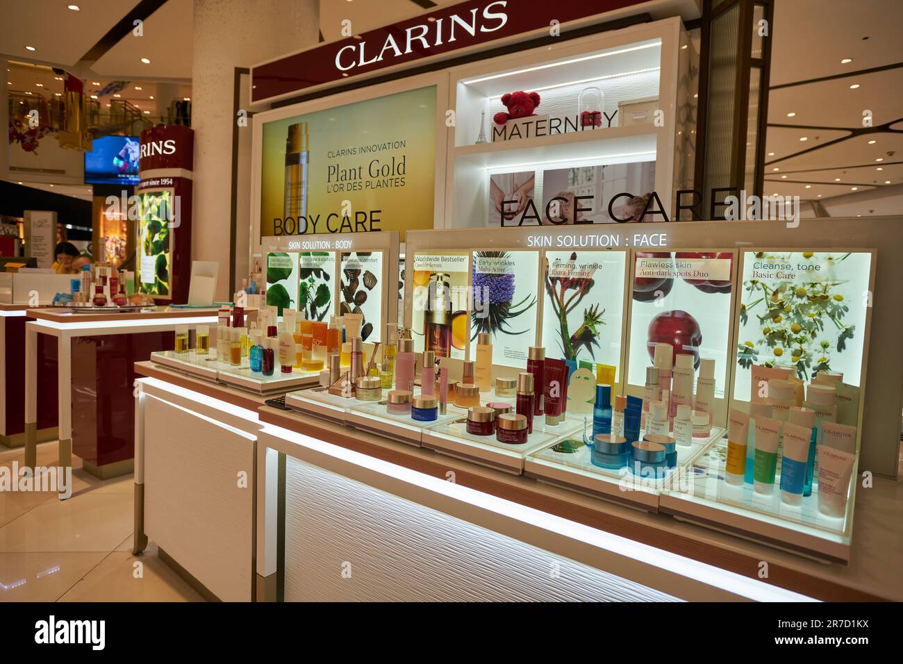 Clarins beauty products hi-res stock photography and images - Alamy