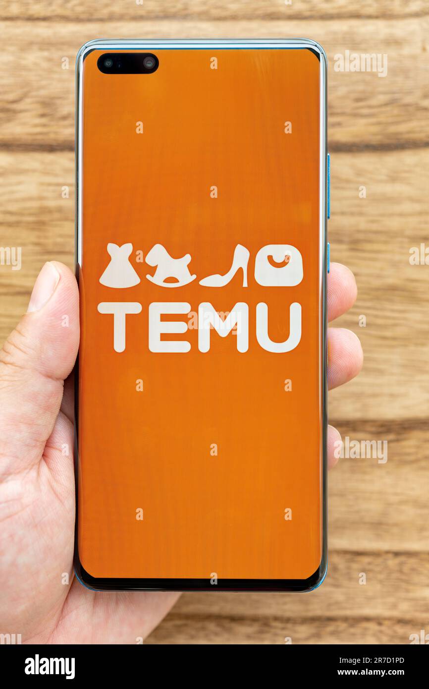 Temu logo hi-res stock photography and images - Alamy