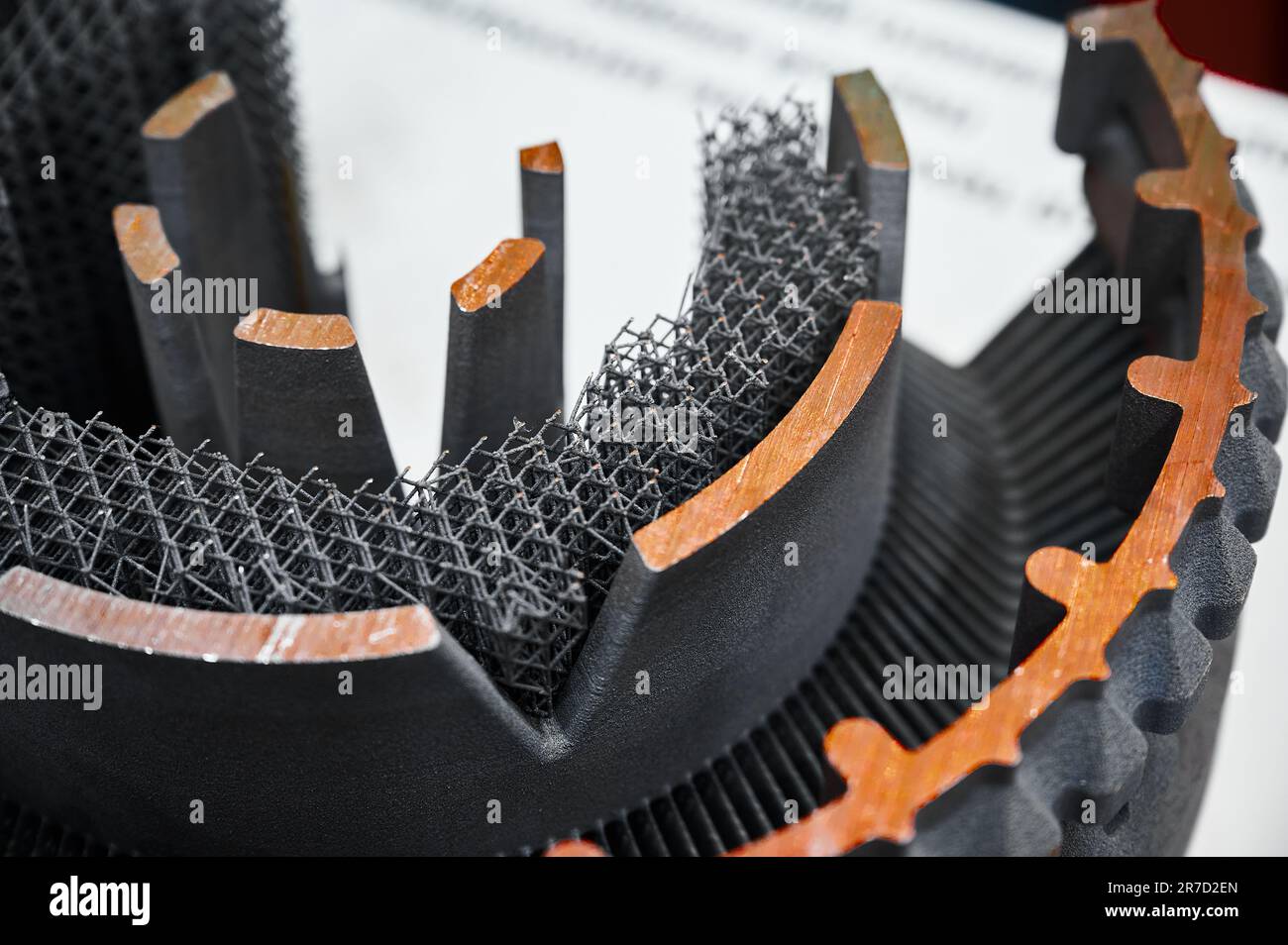 Complicated detail made with metal powder 3d printing Stock Photo - Alamy