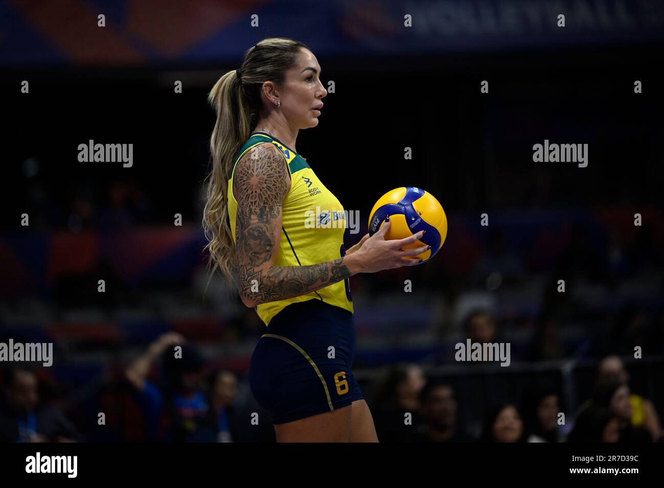 DF - BRASILIA - 06/14/2023 - LEAGUE OF WOMEN'S VOLLEYBALL NATIONS 2023 ...
