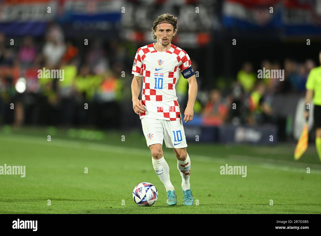 Rotterdam, Netherlands. June 14, 2023. Luka Modric (Croatia) during the ...