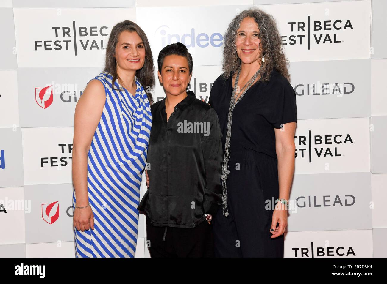 New York, USA. 14th June, 2023. Alisa Regas, Mari Rivera and Linda ...