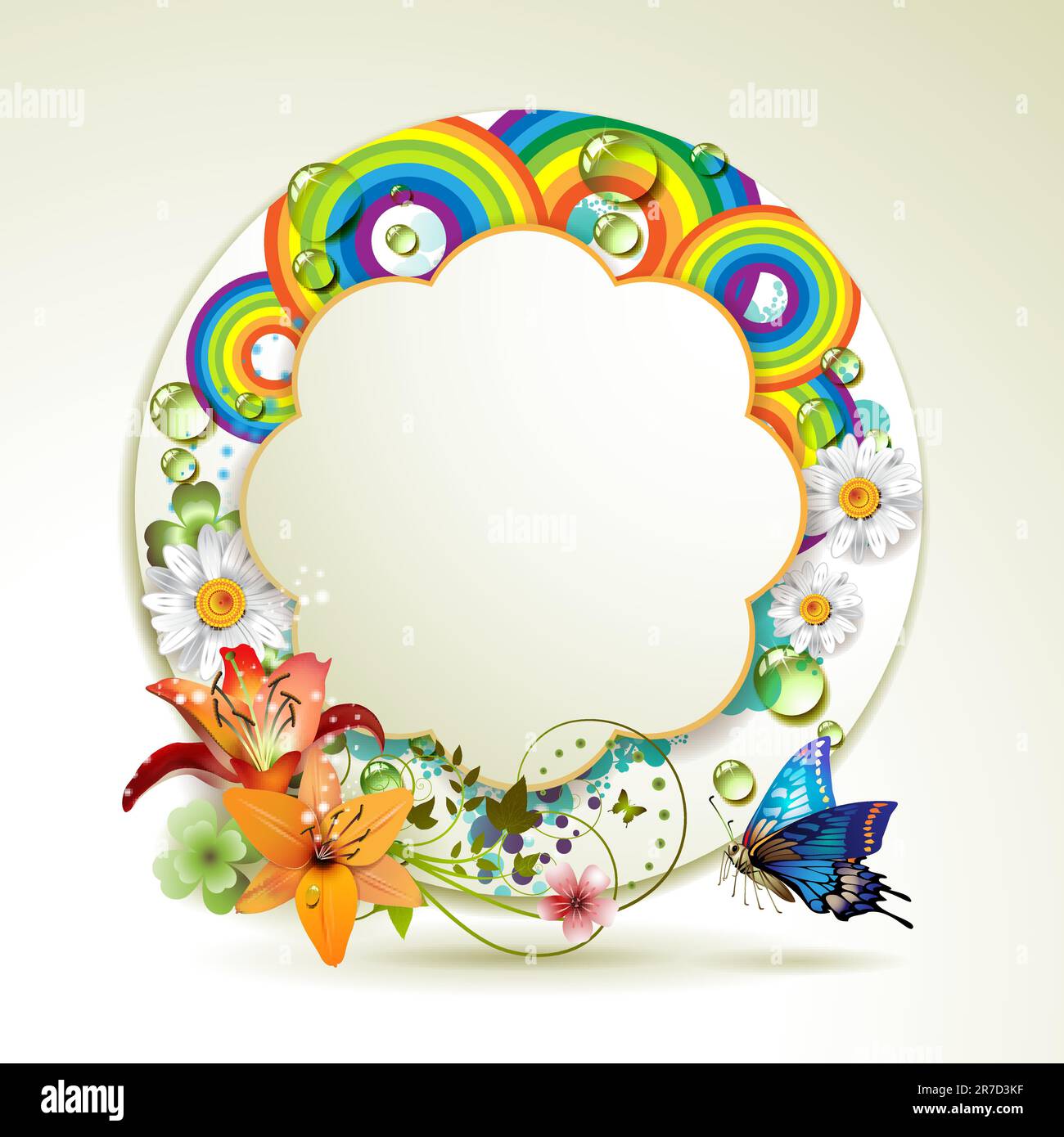 Butterfly water drop Stock Vector Images - Alamy