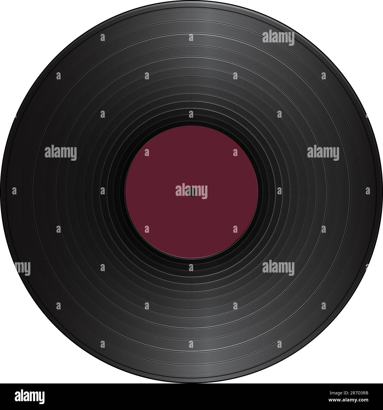 Record groove close up Stock Vector Images - Alamy