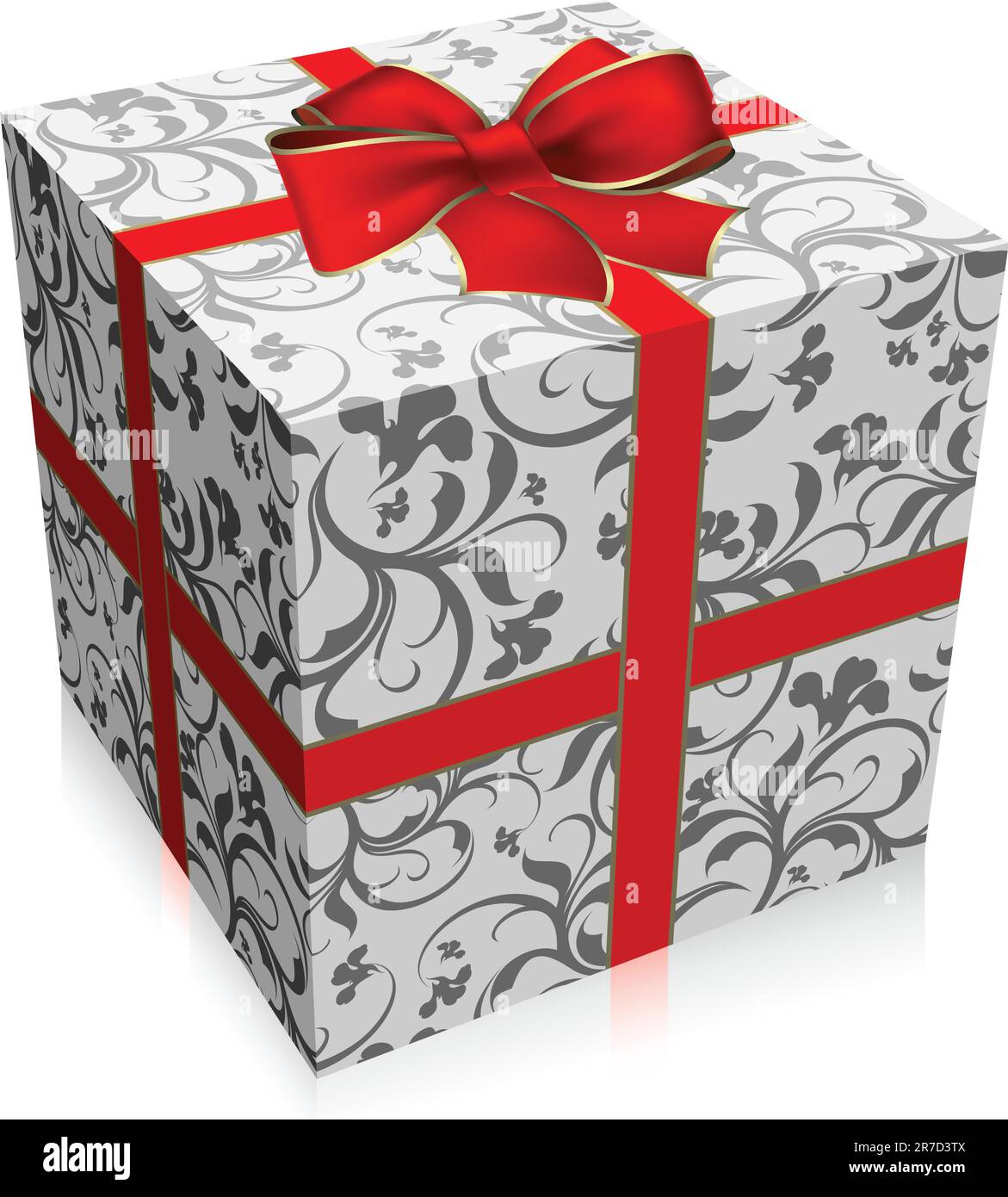 Color vector gift box Cut Out Stock Images & Pictures - Alamy